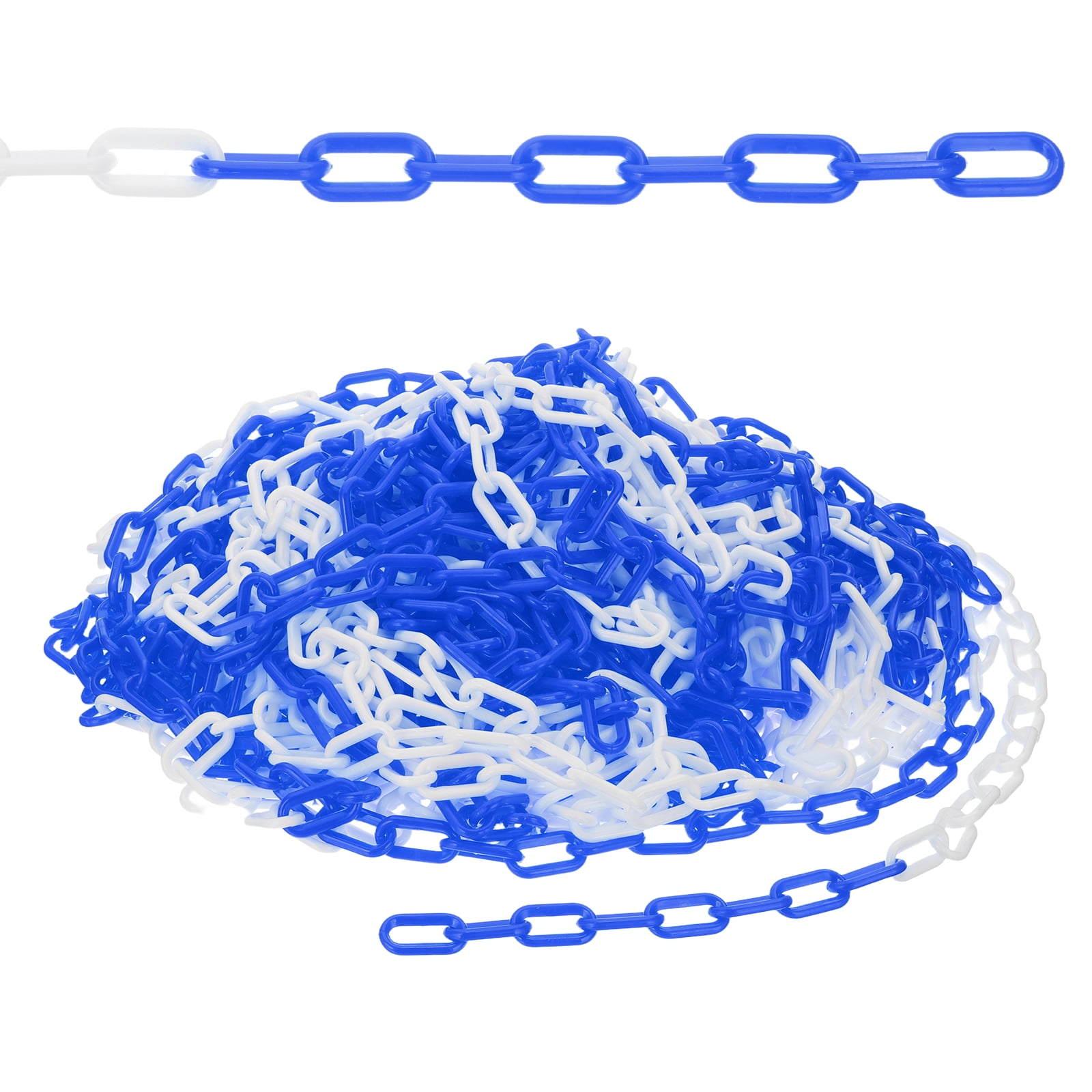 164ft Plastic Barrier Chain, Safety Barrier Chain Plastic Chain Links ...