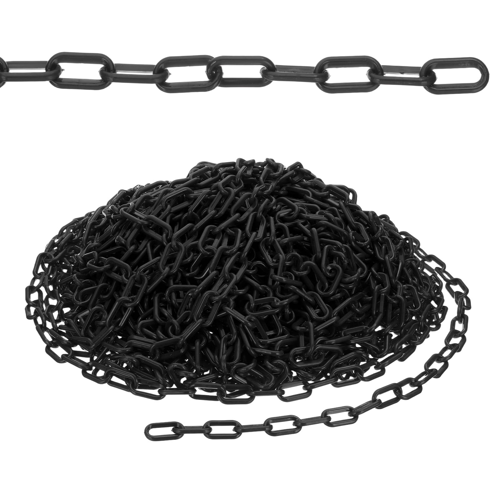 164ft Plastic Barrier Chain, Safety Barrier Chain Plastic Chain Links ...
