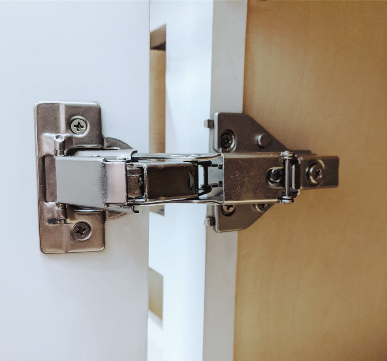 Elysian 165 Degree Full Overlay Lazy Susan Cabinet Hinge with Face ...