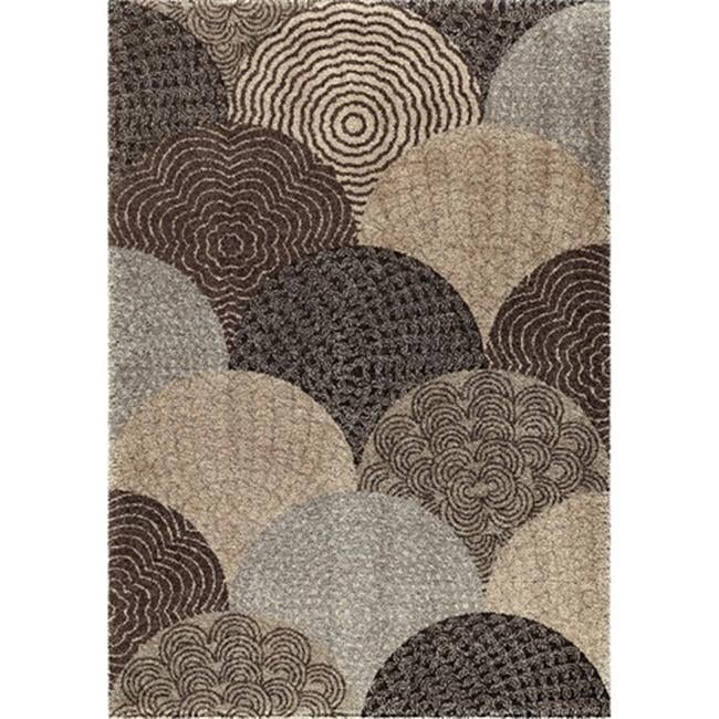 1650 Wild Weave Oyster shell Multicolor Area Rug, 7.83 x 10.83 ft ...