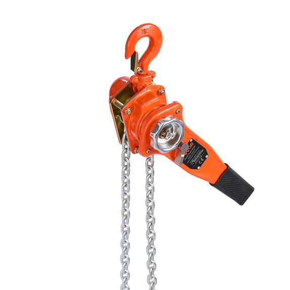 1650LBS Capacity Come Along Hoist with 360° Rotating Hooks, 10FT Chain ...