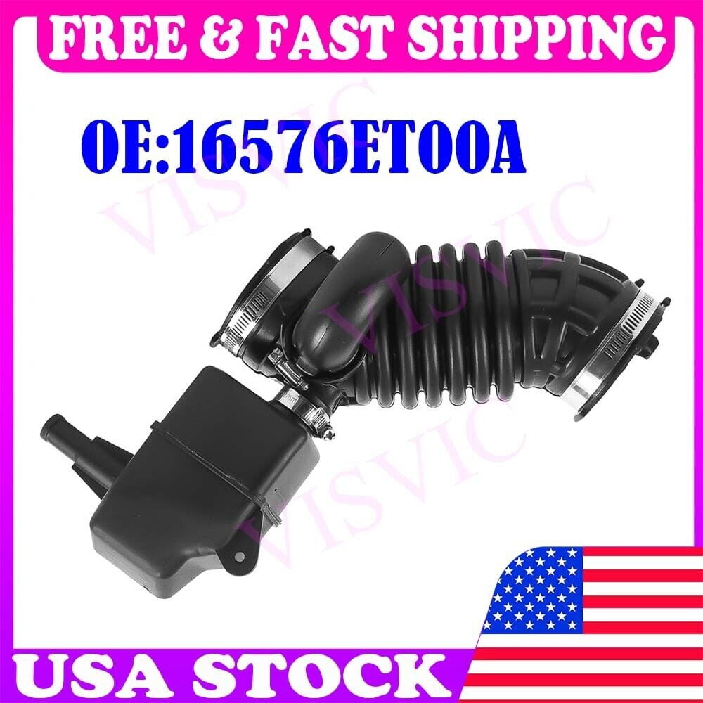16576-ET00A Engine Air Intake Hose w/ Upper Duct, 696-003 16576ET00A ...