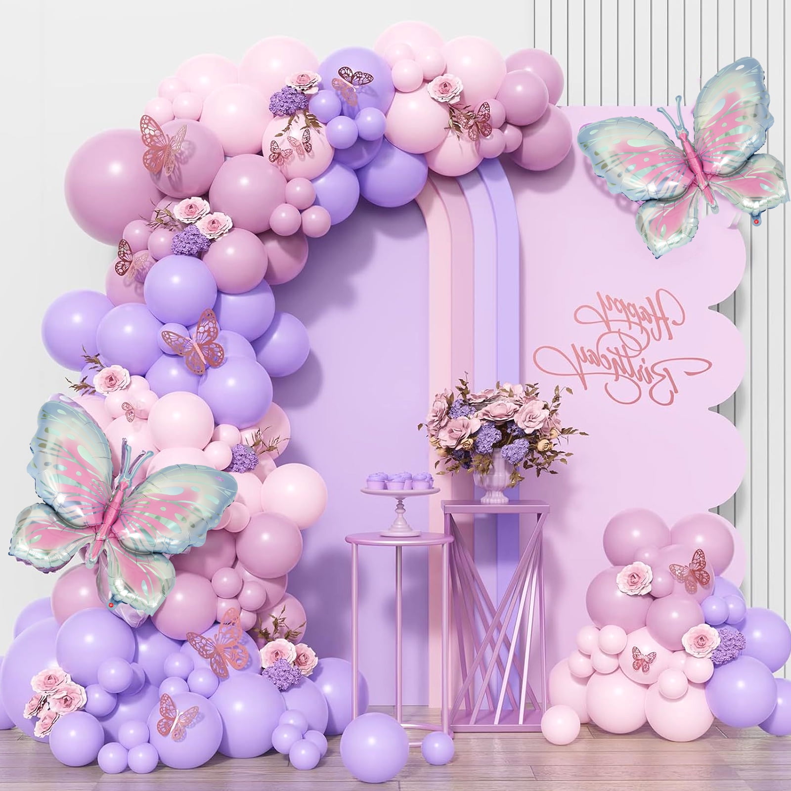 165Pcs Balloons Arch Garland Kit DIY Latex Balloons Set Balloon Arch ...