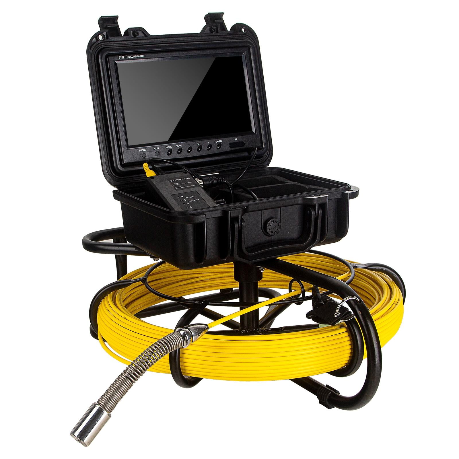 165ft Sewer Camera with Self Leveling, Plumber's Snake Camera with ...