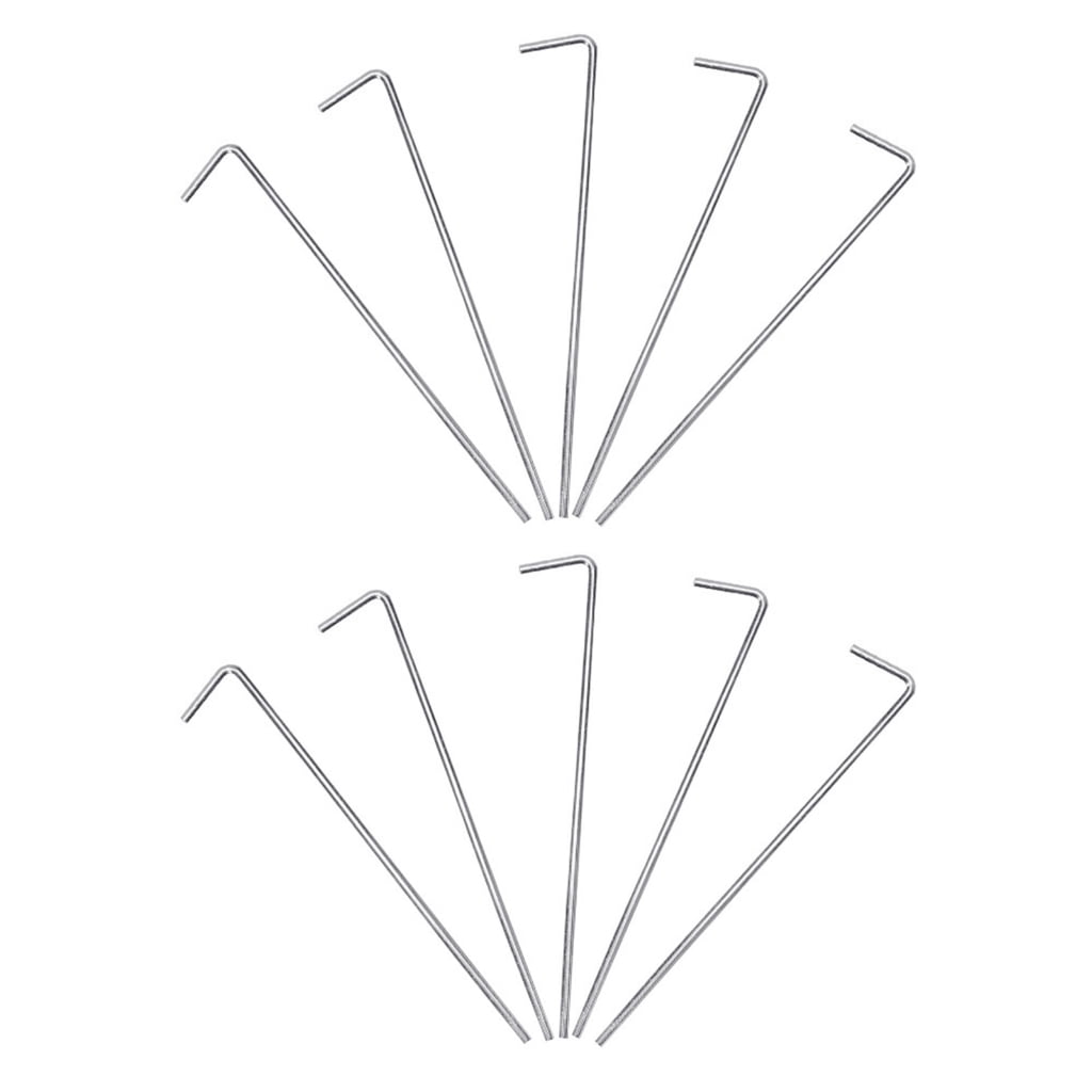 165mm Tent Nails Peg Steels Tent Stakes Tent Ground Nails Outdoor Tent ...