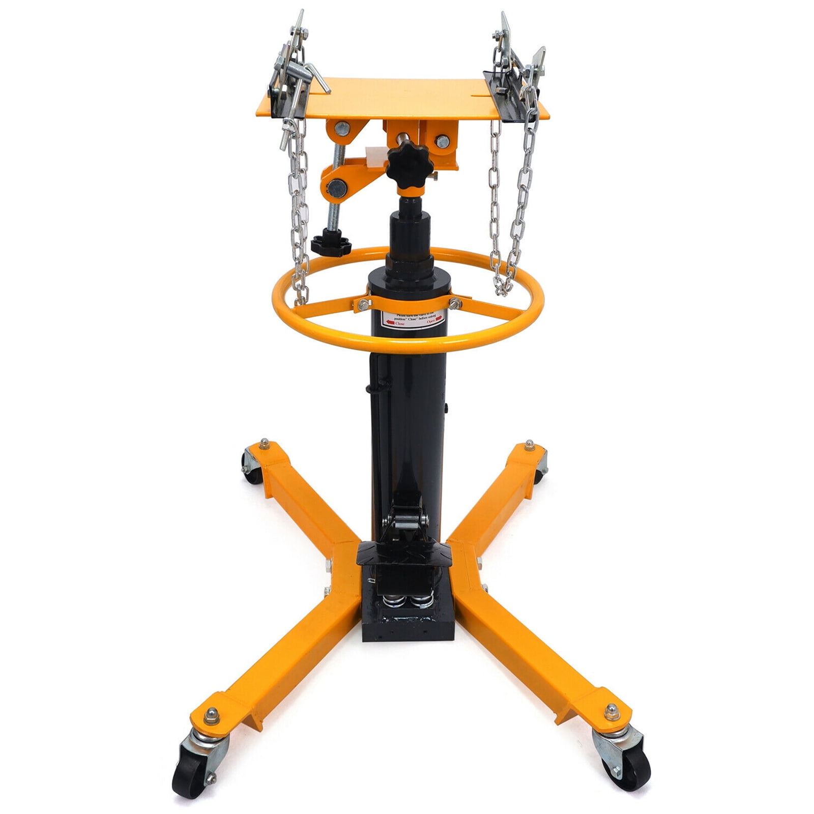 1660 Pounds/0.75Ton Hydraulic Car Transmission Jack Vertical Lift with ...