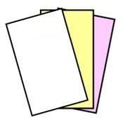 167 Sets NCR Paper, 3 Part, Legal Size Straight Collated Carbonless ...