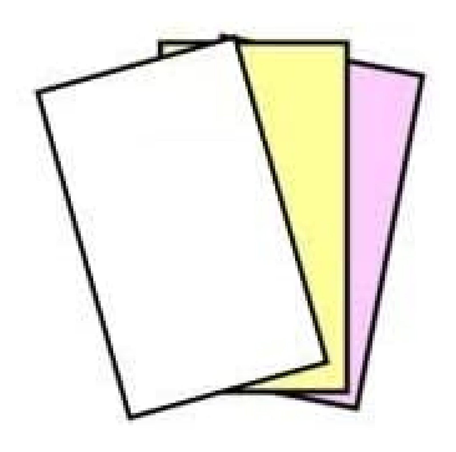 167 Sets Paper, 3 Part, Legal Size Straight Collated Carbonless Paper ...