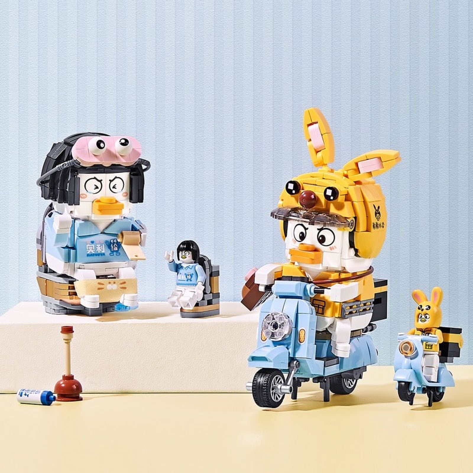 1675 1676 LOZ mini Blocks Kids Building Toys DIY Bricks Cute Duck ...