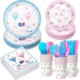 168 Pcs Mahjong Cocktail Party Supplies for 24 Guests, Mahjong Drinks ...