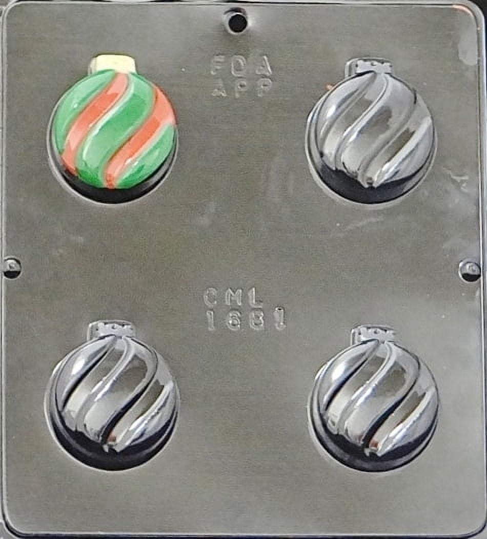 1681 Christmas Ornament Bulb Oreo Cookie Chocolate Candy Mold - Walmart.com