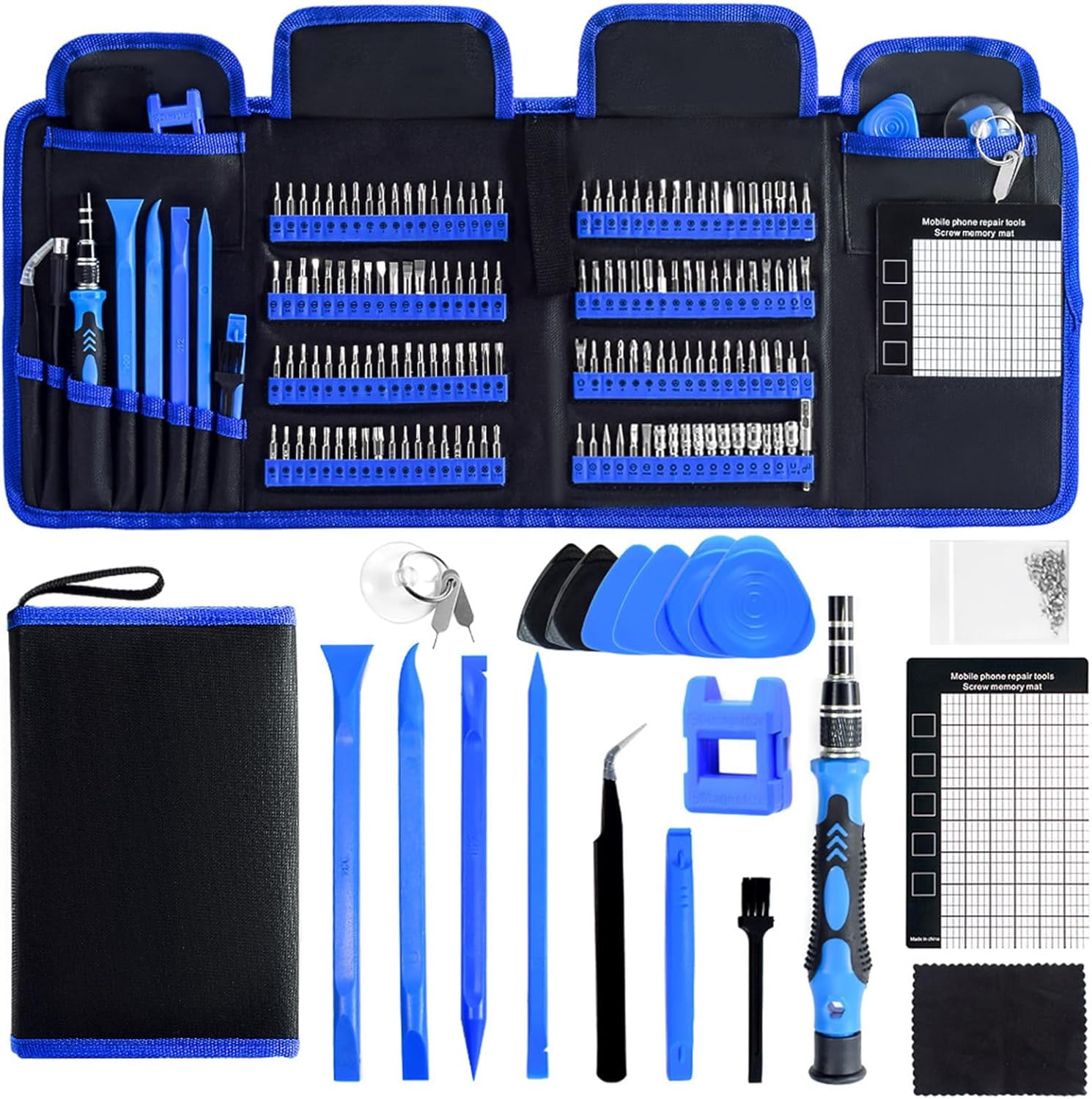 168Pcs Precision Screwdriver Set for Electronics–Multi-Bit Repair Tool ...