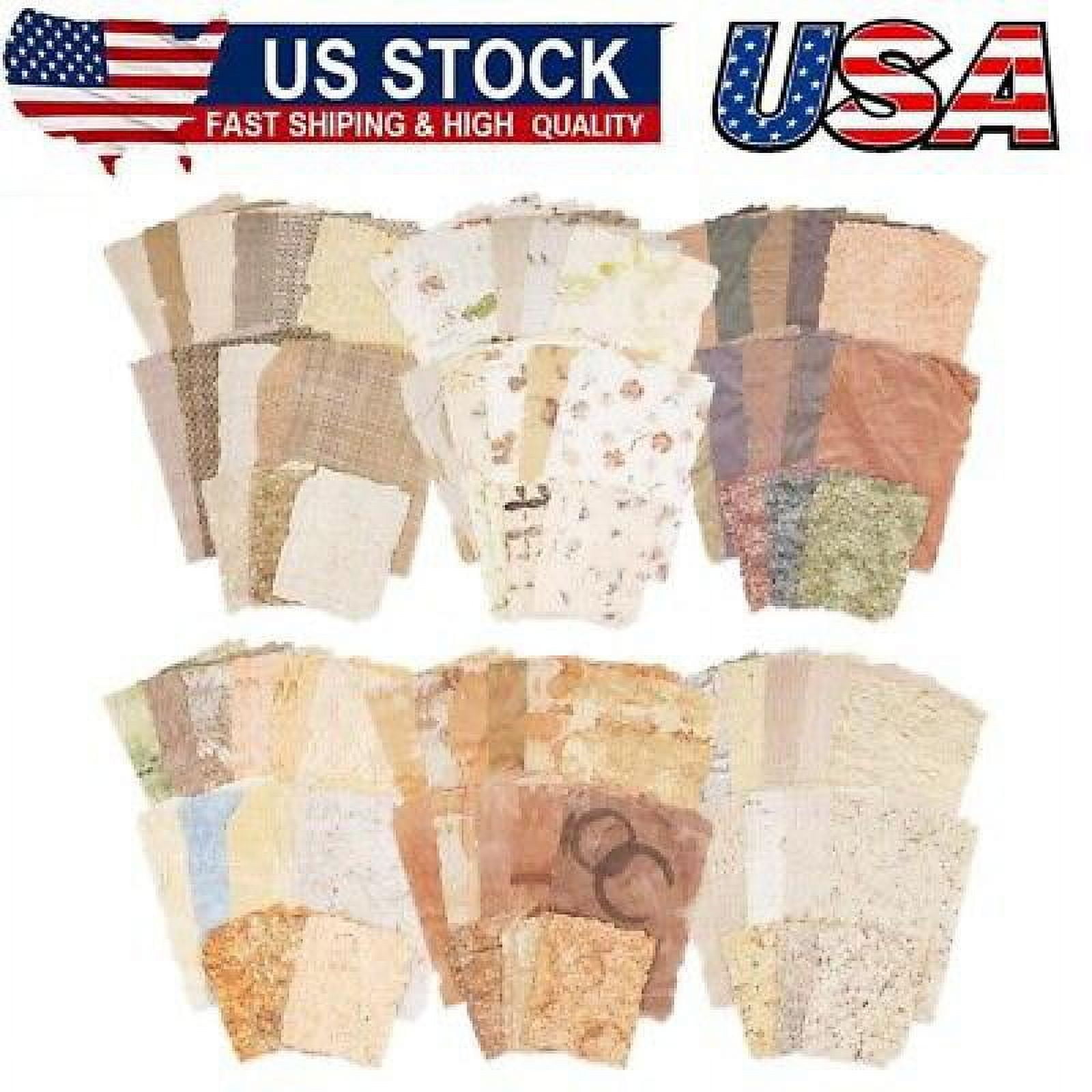 168Sheets Scrapbook Paper and Embossed Textured Paper Assorted Set ...