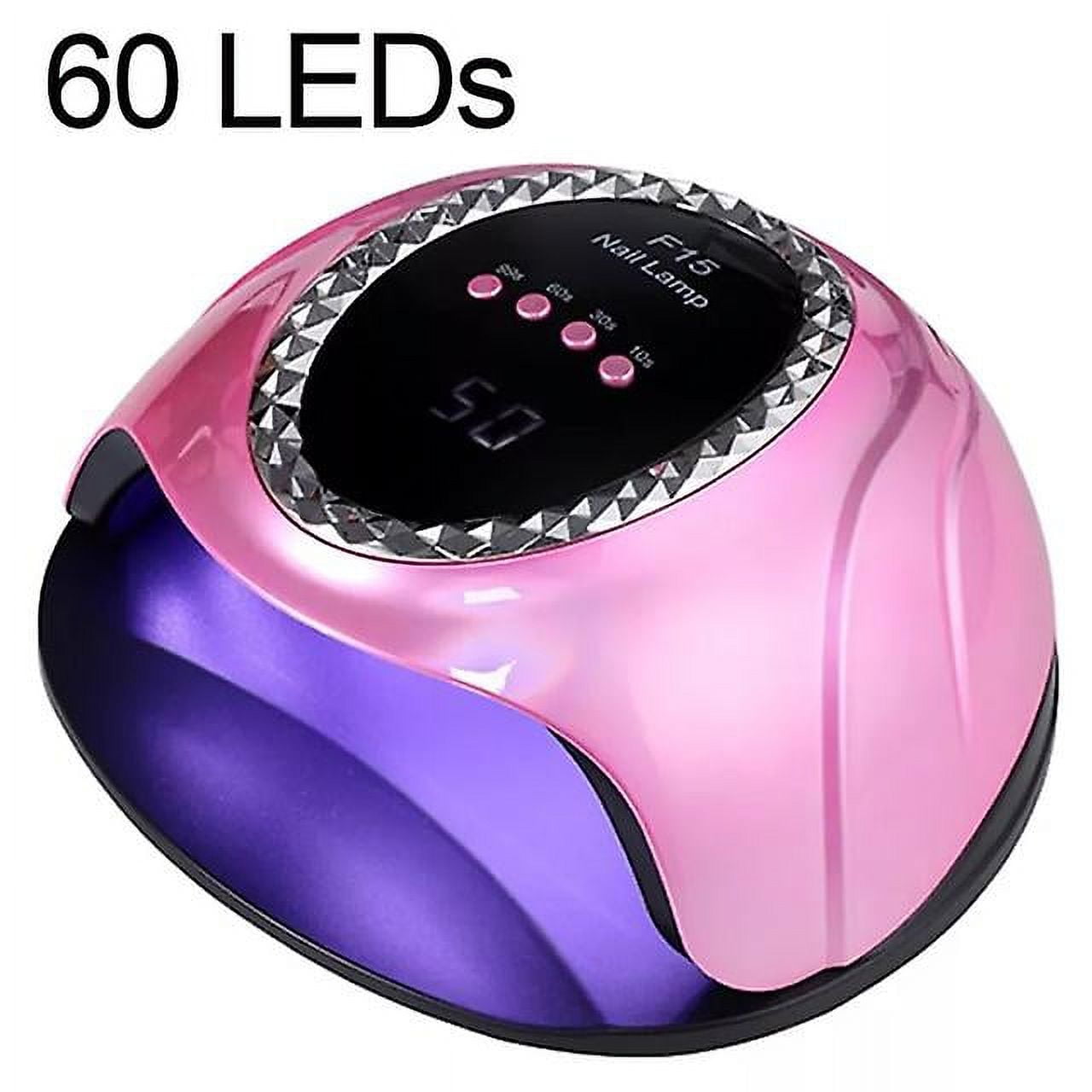 168W Powerfel UV LED Nail Lamp Fast Curing Nail Dryer With LCD Display ...