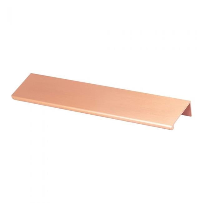 169 mm Bravo Uptown Cabinet Edge Pull, Brushed Copper - Walmart.com
