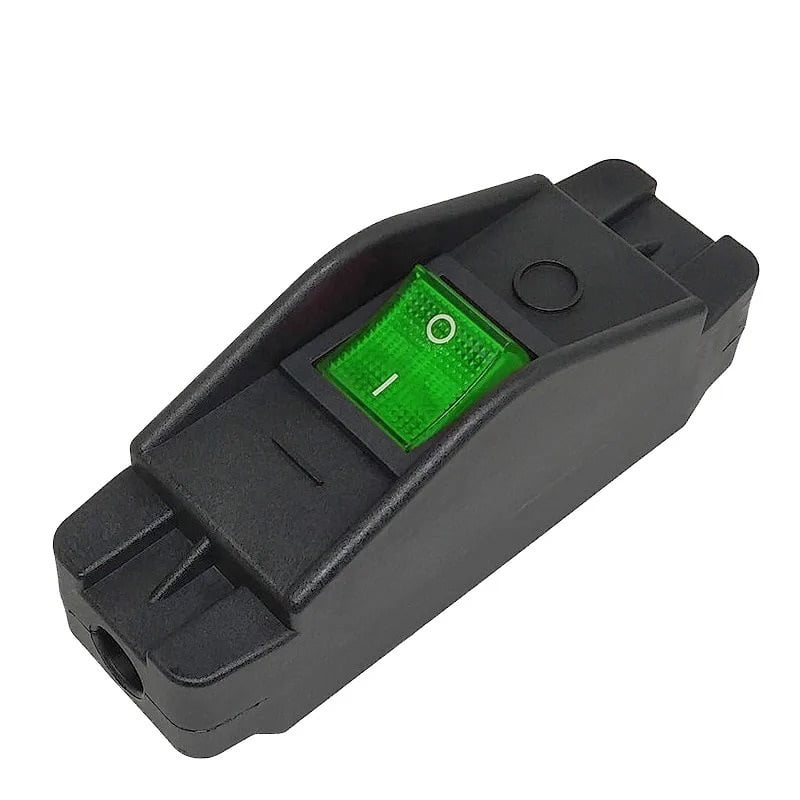 16A 30A Inline Switch Max AC100~250V Illuminated Push Button To On-Off ...