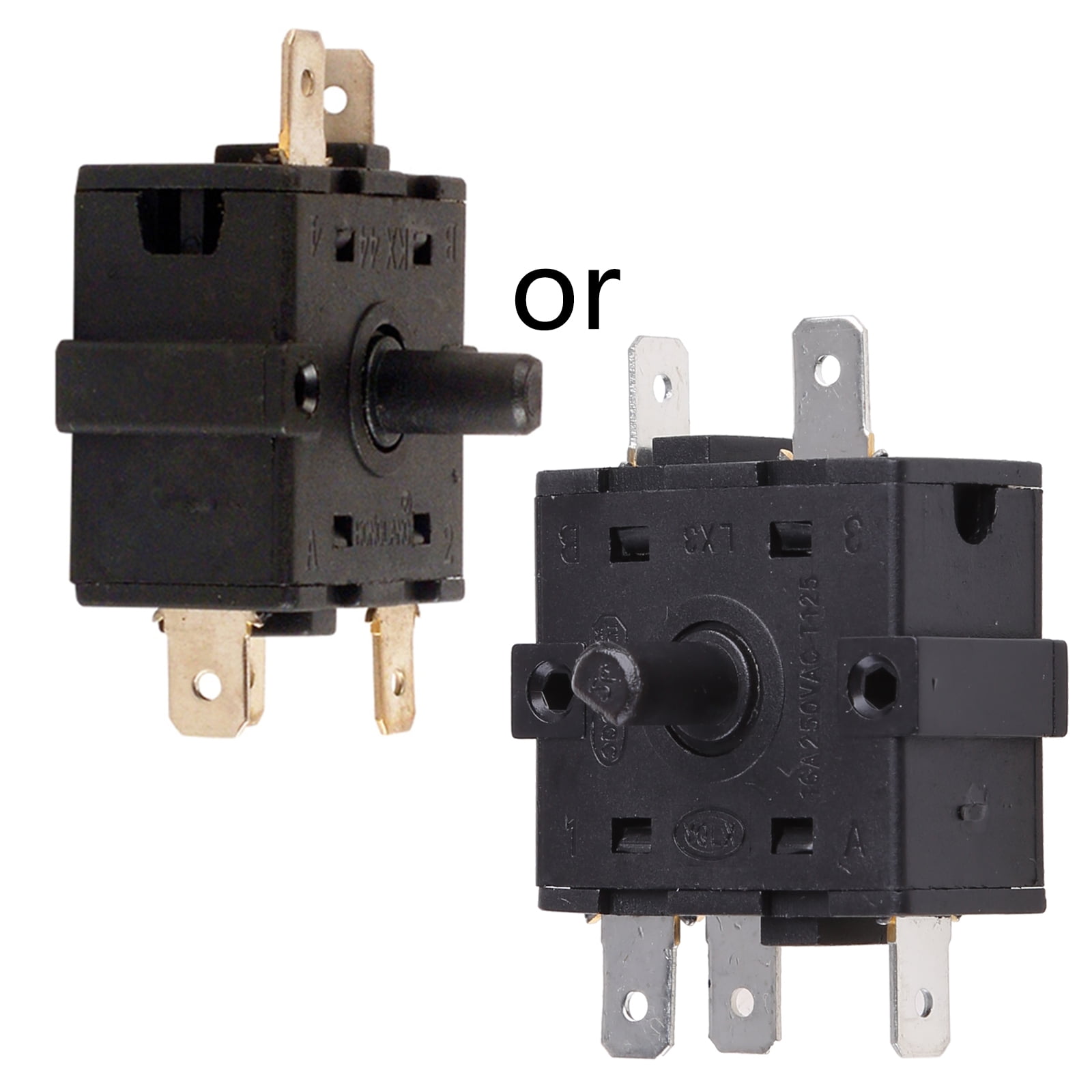 16A AC Electric Heater Switch Rotary Selector Temperature Control ...