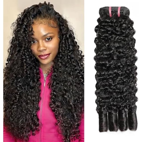 16A Burmese Curly Human Hair 16 Inch Unprocessed Virgin 3C4A Burmese ...