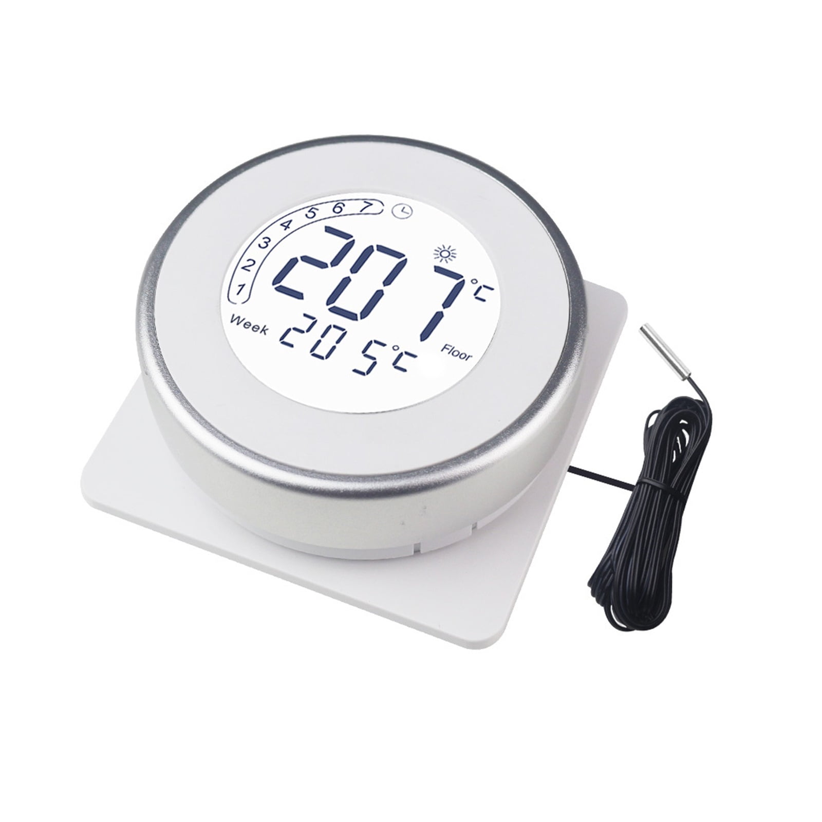 16A Floor Electric Heating Thermostat Digital Temperature Controller ...