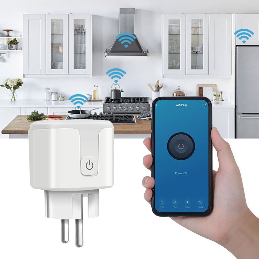 16A Smart Steckdose For Tuya Socket Wifi Plug Control With Electricity ...