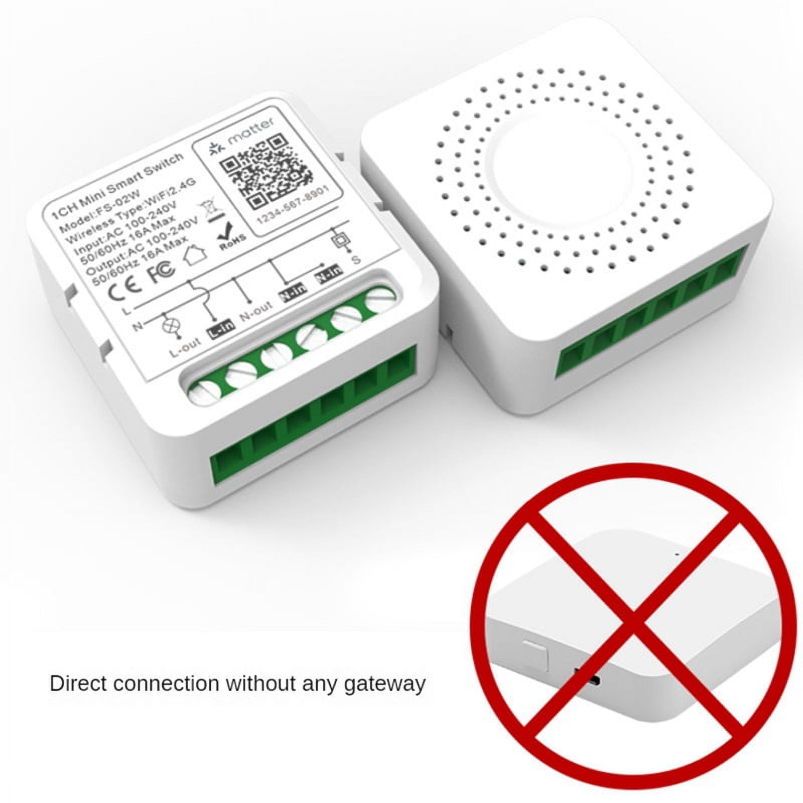 16A WiFi Mattre Smart Switch with Power Metering Mini Breaker Life ...