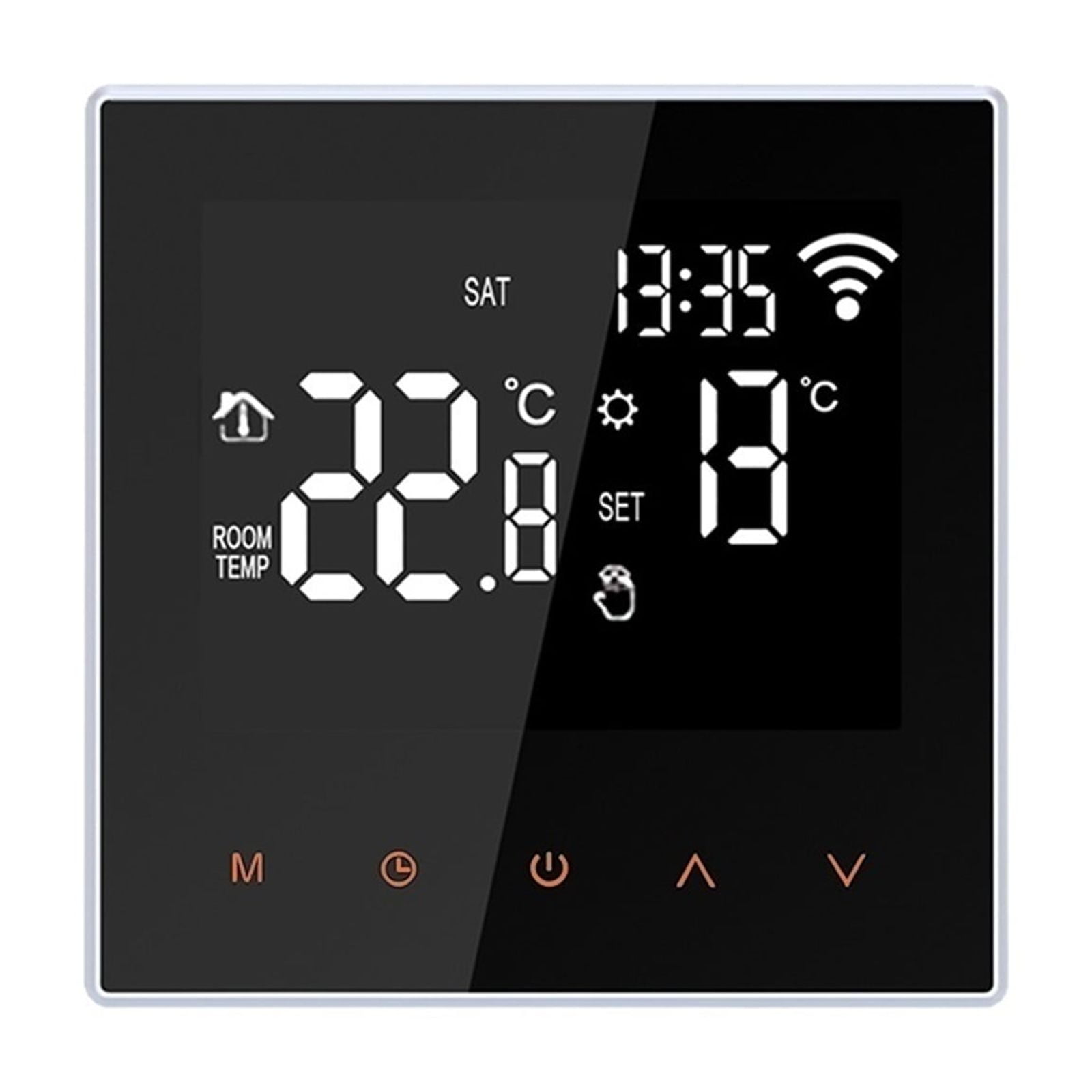 16A WiFi Smart Thermostat Controller Programmable Digital Temperature ...