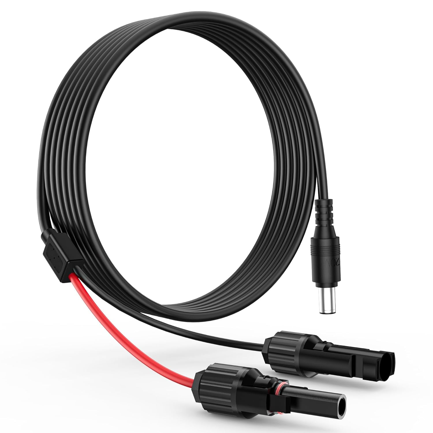 16AWG 16.5Ft 8mm Adapter Extension Cable Compatible with Jackery Solar ...