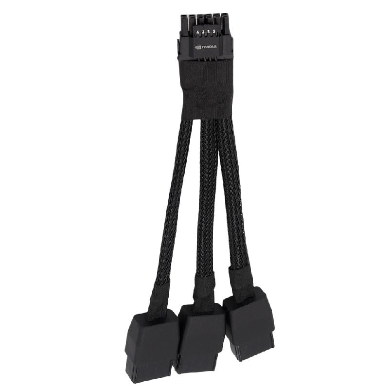 16AWG 3x 8Pin To 16Pin Graphics Card Power Cable Featuring PVC Coating ...