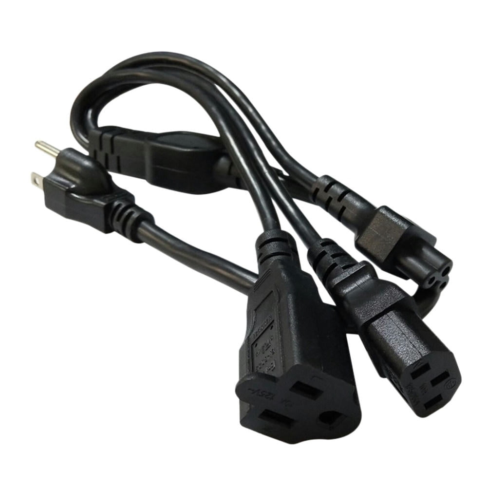 16AWG US 5-15P TO C13+C5+5-15R Japan Nema Plug 5-15P 3 Pin to US 5-15R ...