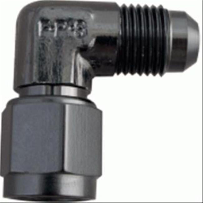 16An Female-Male Union with 90 deg Fitting - Black - Walmart.com