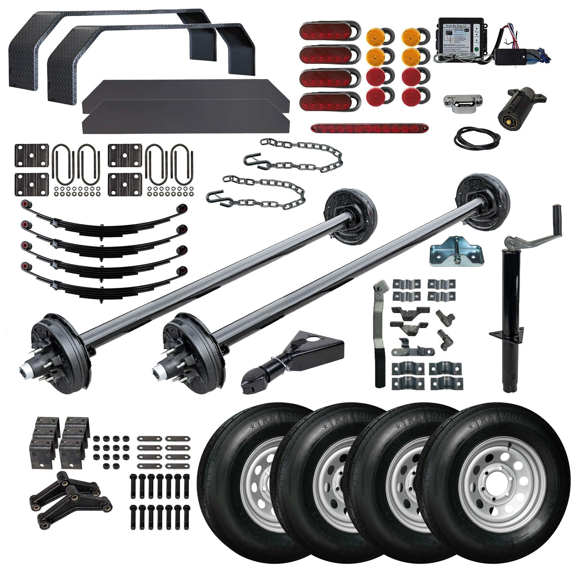 16CC - 16'x8' Covered Cargo Trailer DIY Master Plan, 10.4K TK Trailer ...