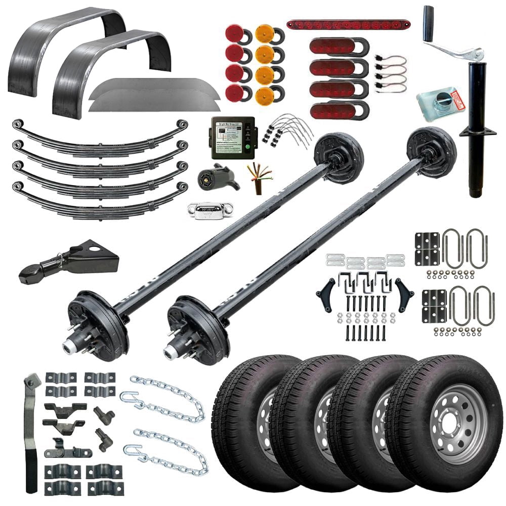 16CC - 16'x8' Covered Cargo Trailer DIY Master Plan, 10.4K TK Trailer ...