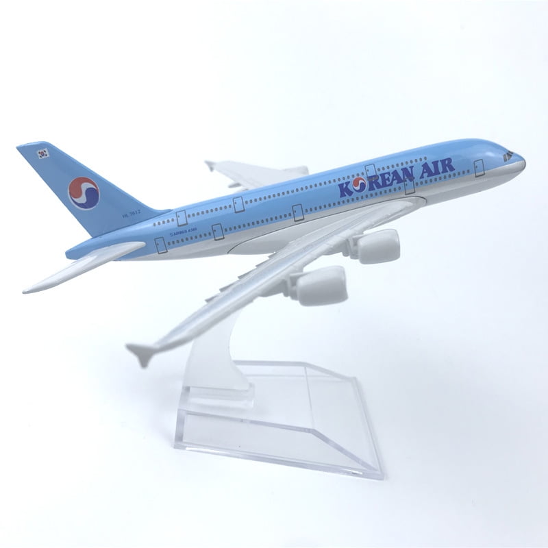 16CM A380 Series airplane kit Alloy Metal Diecast Airplanes Toy Airbus ...