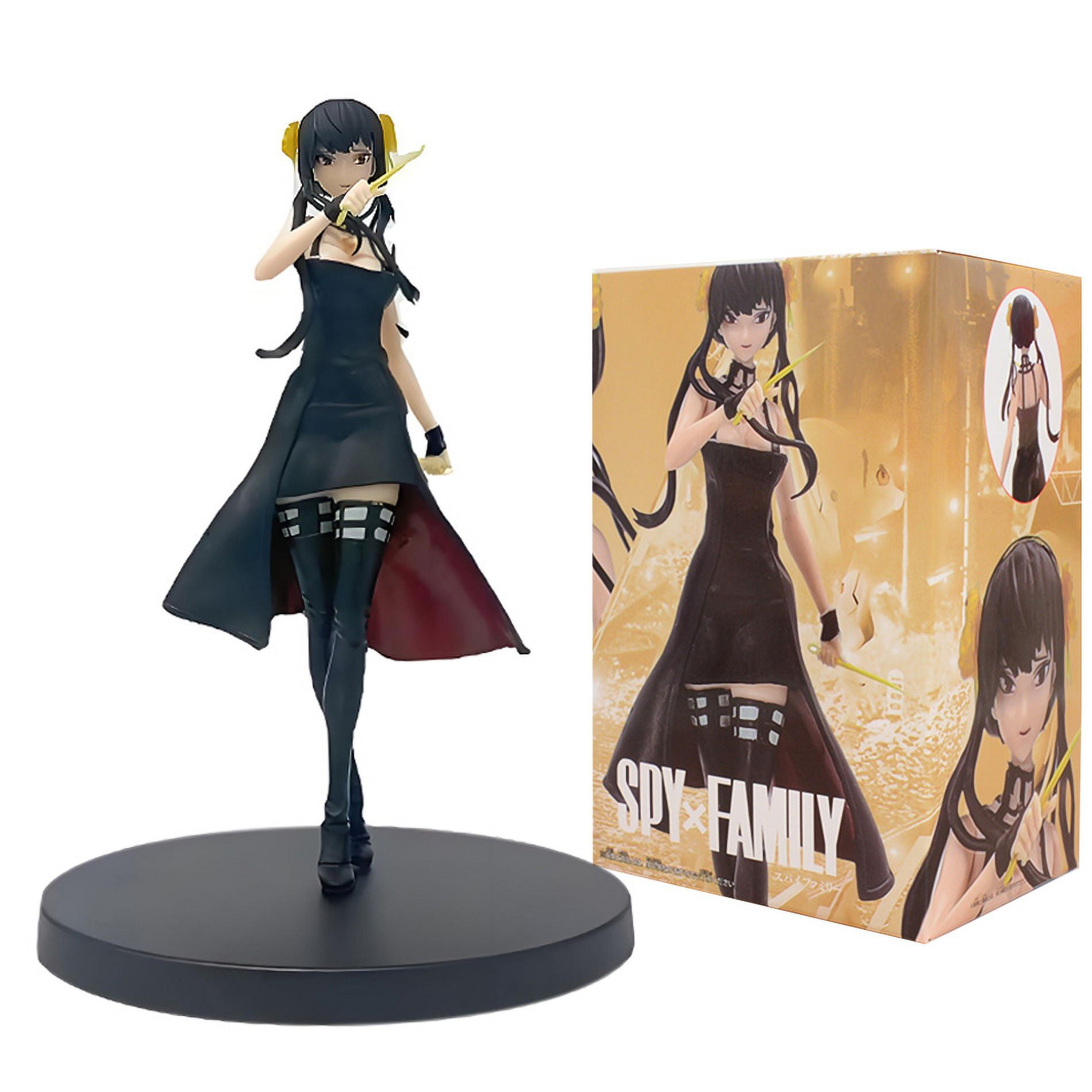 16CM SPY×FAMILY Anime Figure Kawai Anya Forger Yor Forger Action ...