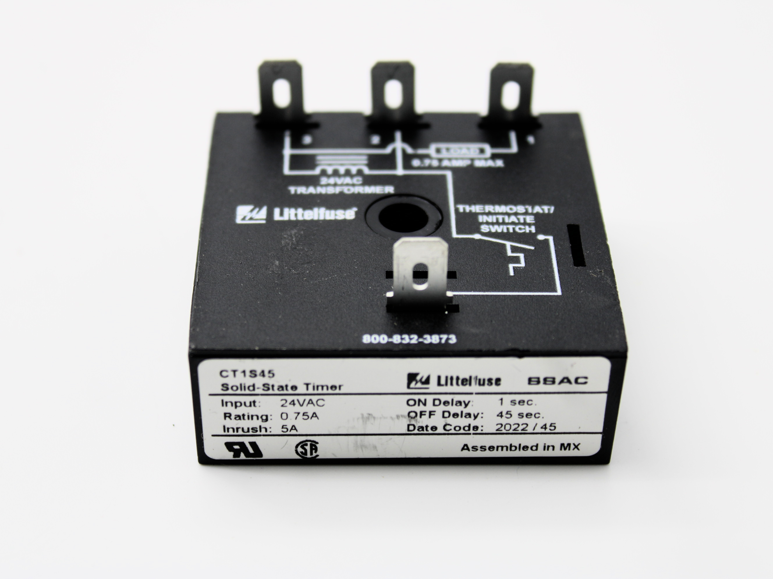 16D74 Lennox Time Delay Relay OEM 16D74 - Walmart.com