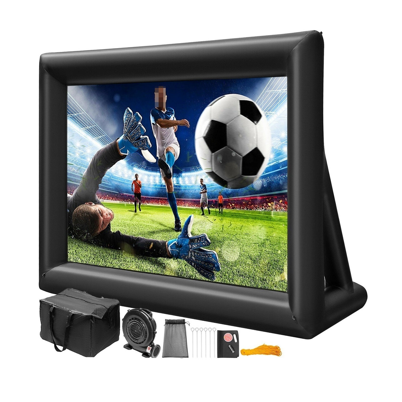 16FT 20FT Inflatable Movie Projector Screen With 350W Washable Air ...