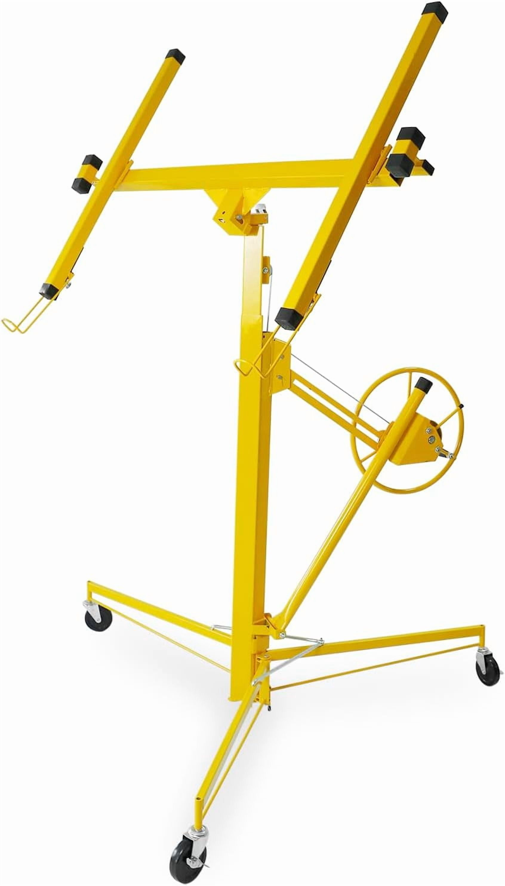 16FT Drywall Lift Panel Hoist Dry Wall Rolling Caster Lifter Lifter ...
