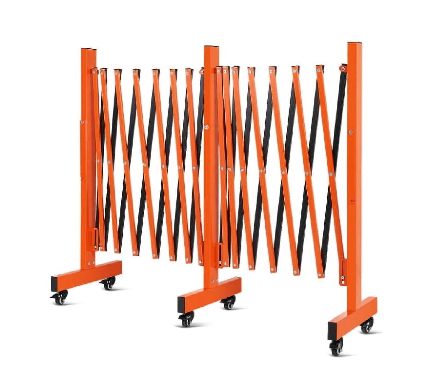 16FT Expandable Barricade Gate,Expandable Metal Barricade Gate Fence ...