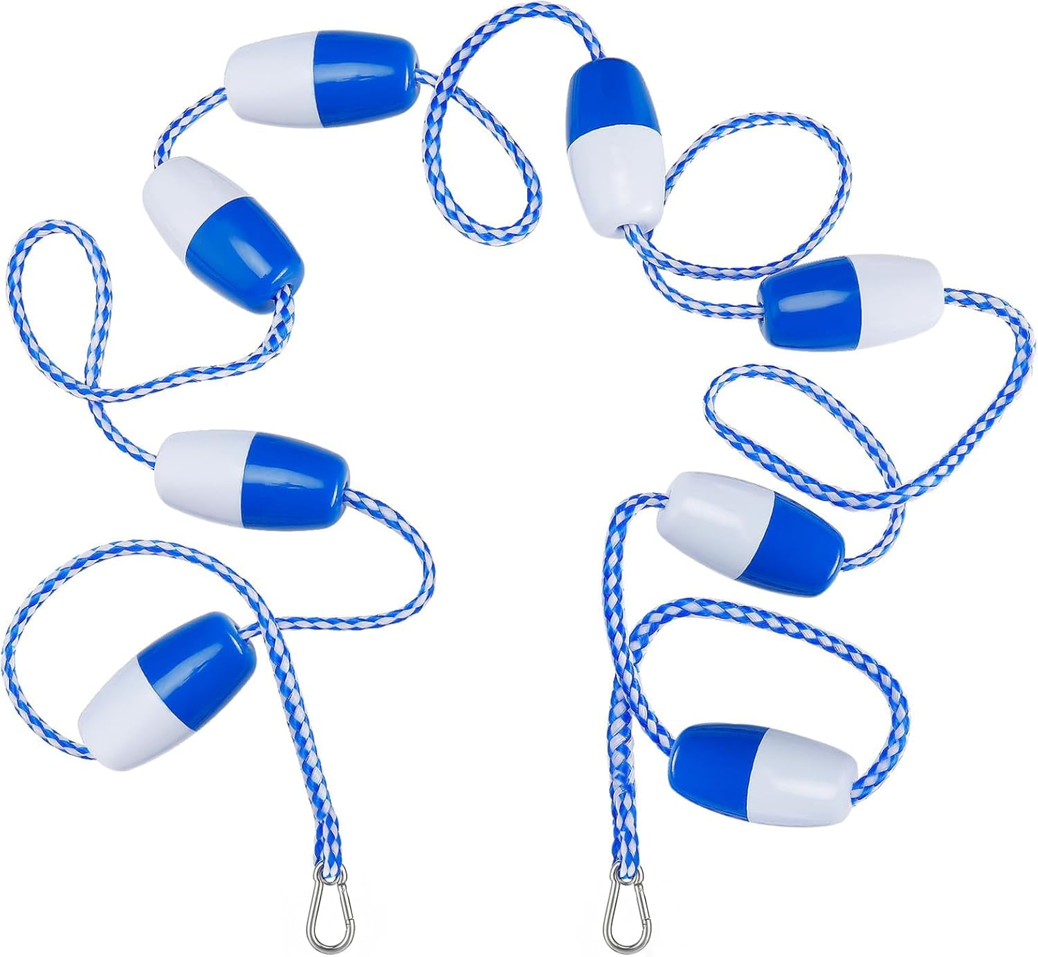 16Ft Pool Safety Rope with Floats - Effective Visibility Floating Rope ...