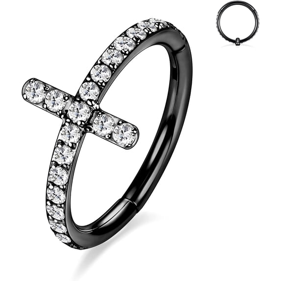 16G Cartilage Earring Hoop 316L Surgical Steel Daith Helix Conch ...