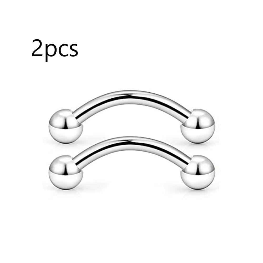 16G Rook Daith Earrings Small Belly Rings Eyebrow Ring Barbell Body ...