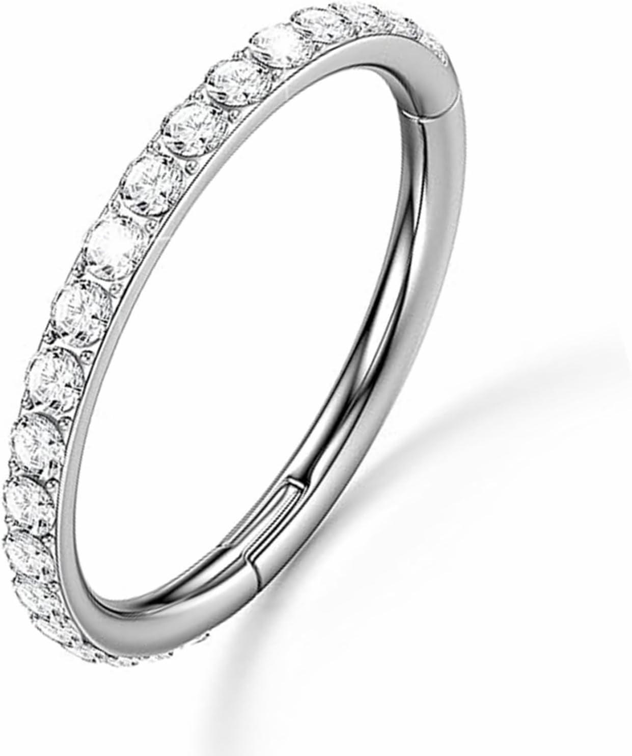 16G Single/Double/Triple Hoop Titanium Seamless-Hinged-Piercing Segment ...