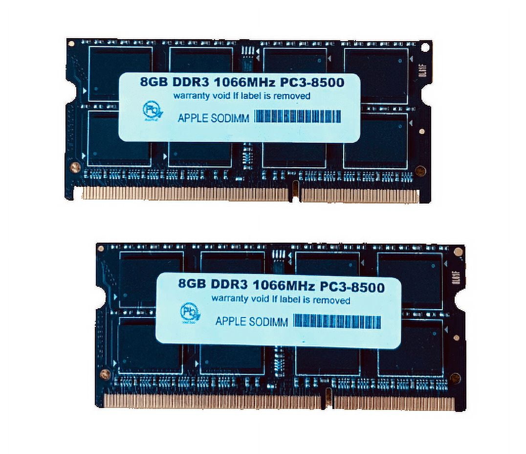 16GB (2x 8GB) DDR3 PC3-8500 1066MHz Laptop SODIMM MEMORY RAM Apple ...