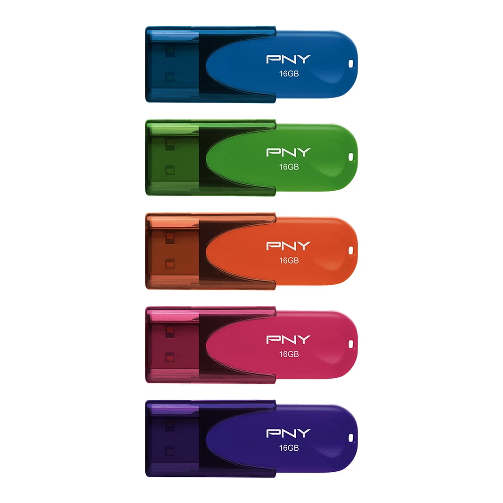 16GB Attaché 4 USB 2.0 Flash Drive 5-Pack - Walmart.com