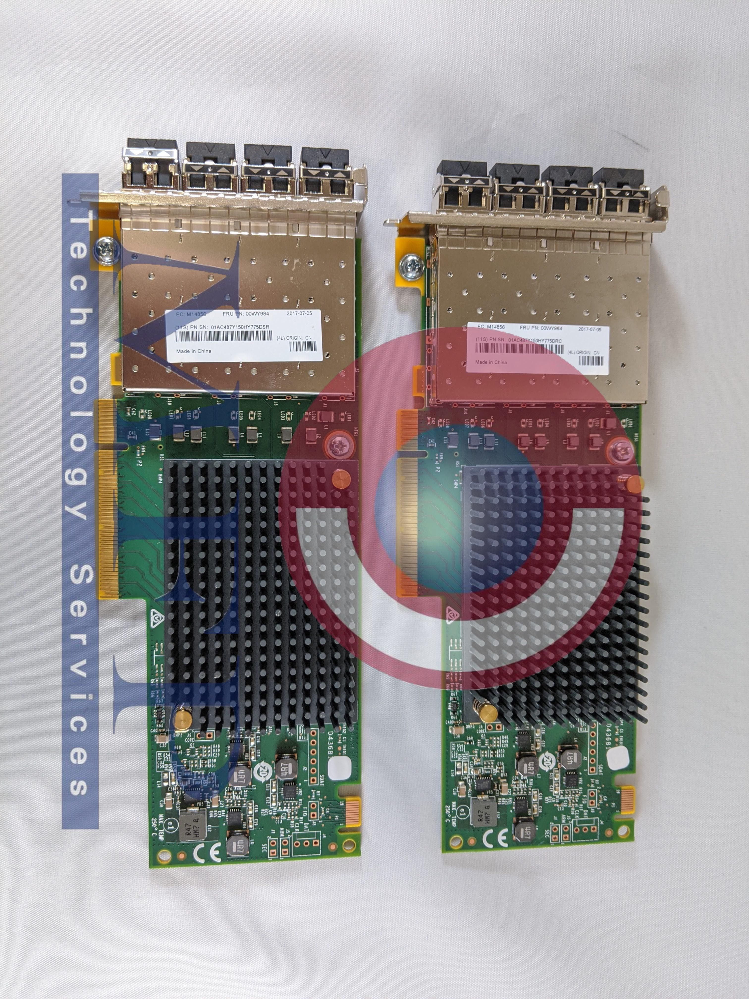 16GB FC 4 PORT ADAPTER PAIR FRU 00WY984 01AC487 - Walmart.com