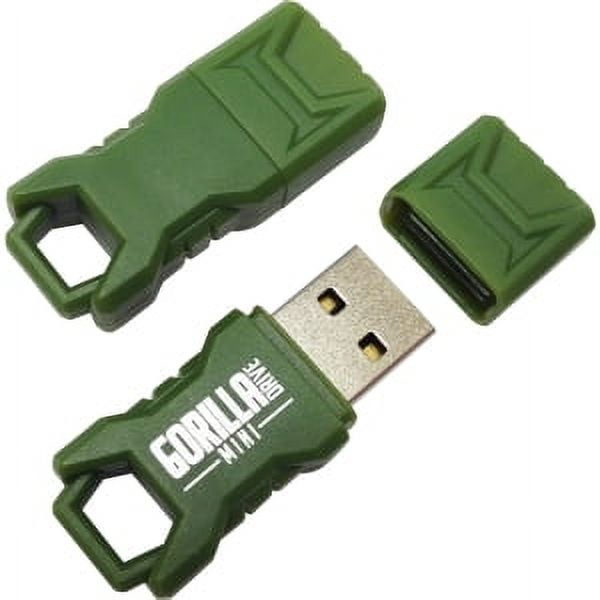 16GB GORILLADRIVE MINI FLASH DRIVE USB GREEN RUGGEDIZED - Walmart.com