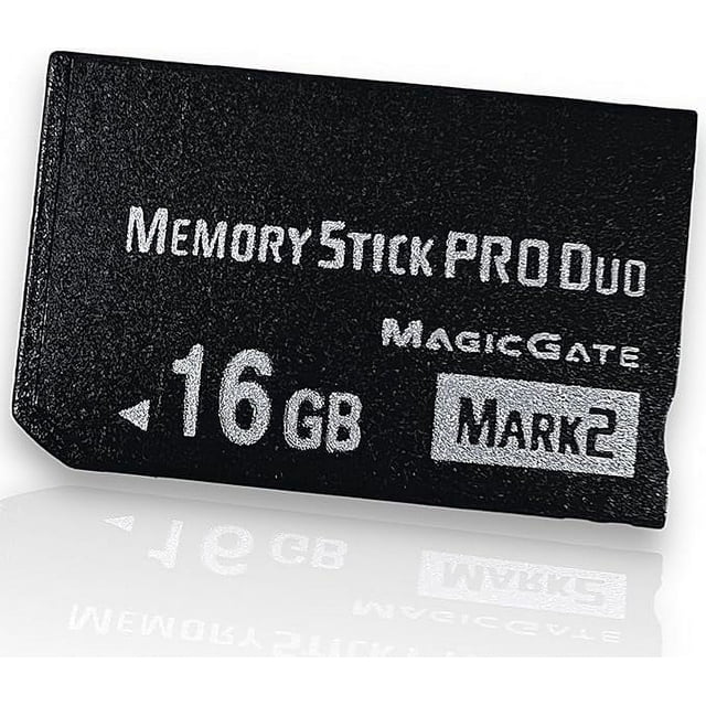 16GB High-Speed Memory Stick Pro Duo Mark2 - for PSP and Camera Memory ...