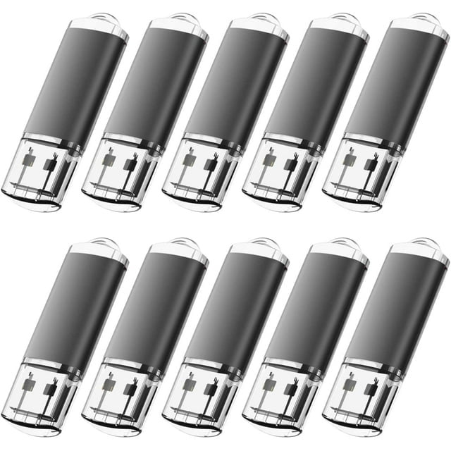 16GB USB Flash Drive 10 Pack,USB 2.0 Sticks Bulk Thumb Drives Memory ...