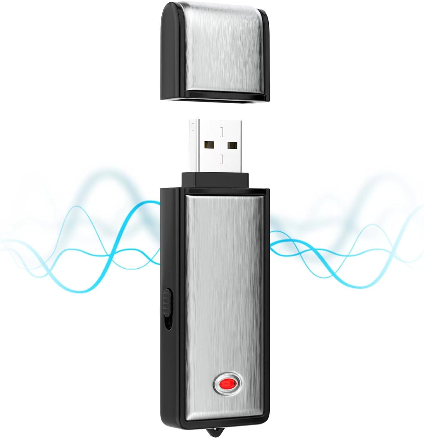 16GB Voice Recorder, Digital Audio Recorder with 750 Hours Recording ...
