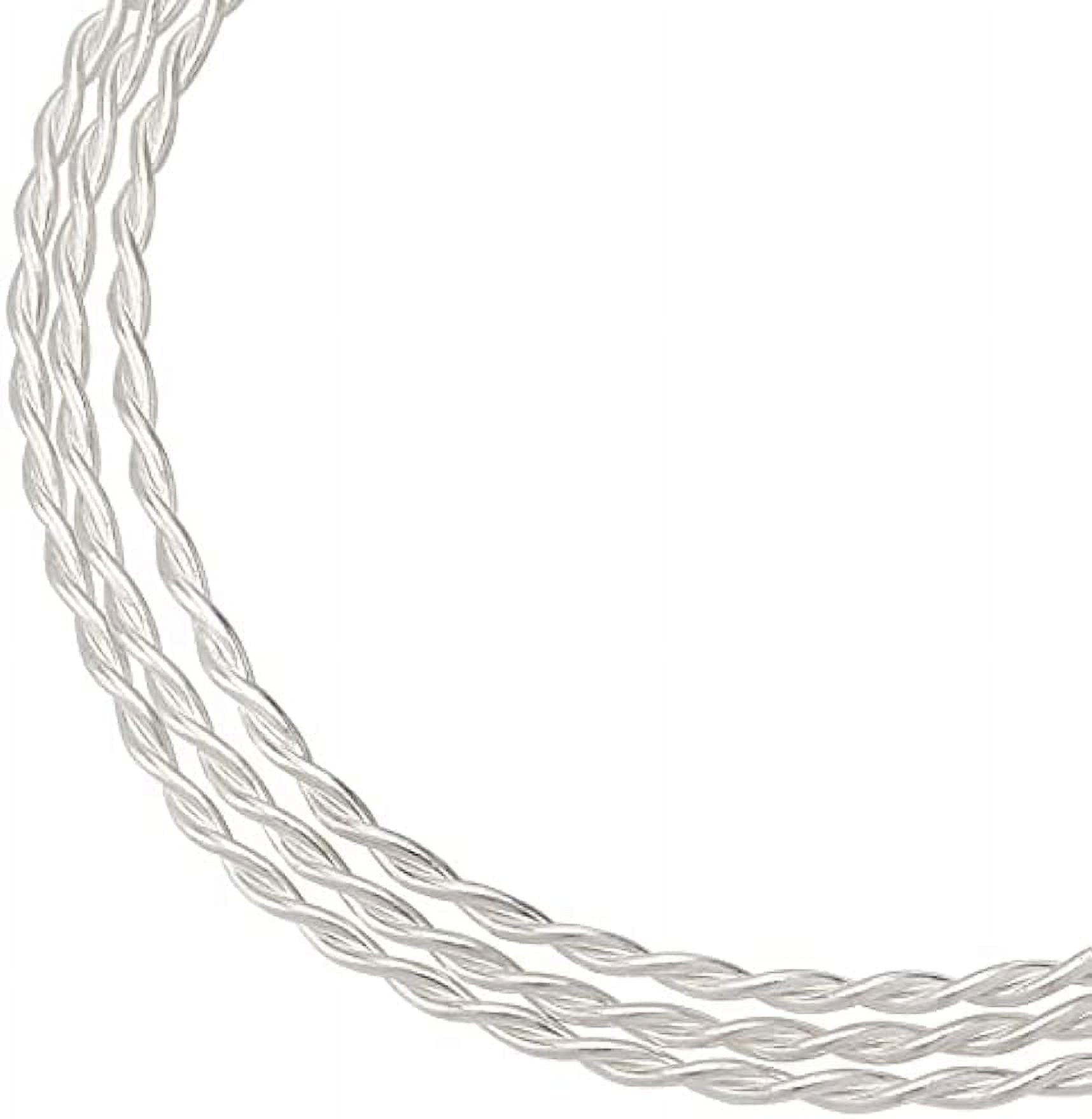 16Gauge Pure Silver Sterling Wire 1.6 Feet Dead Soft Round Twist Wire ...